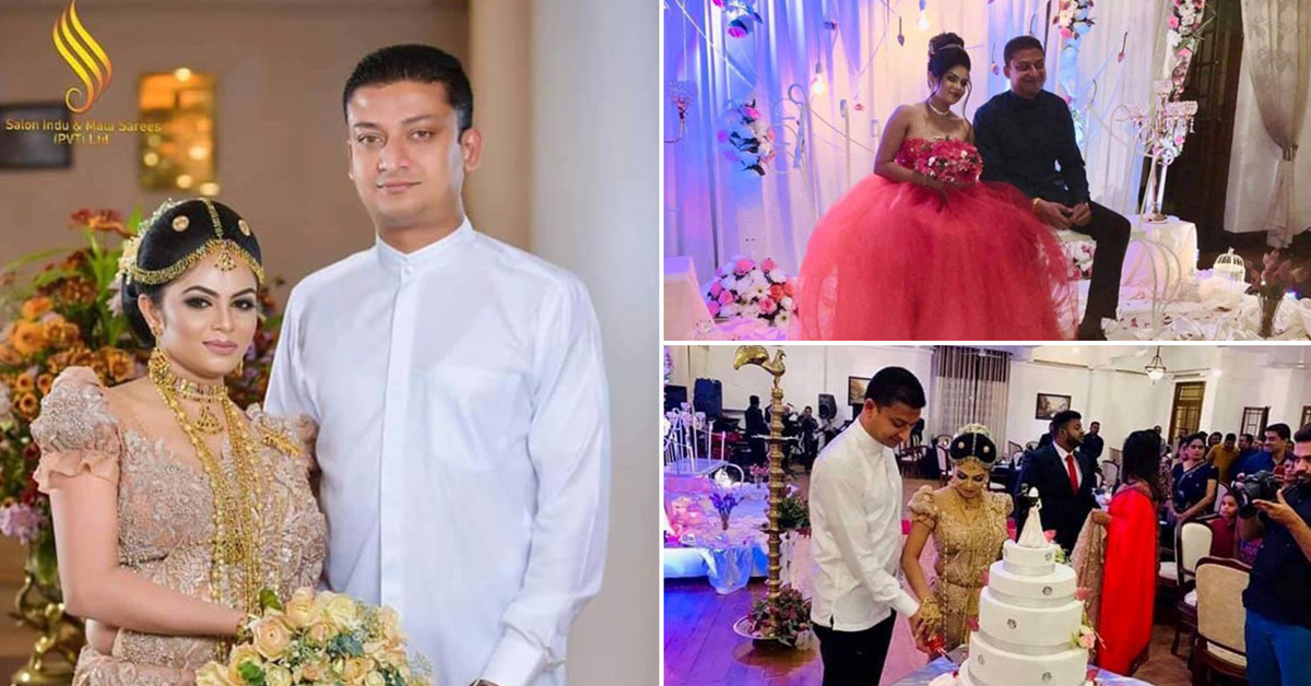 මන්ත්‍රී දිලුම් අමුණුගම විවාහ දිවියට පිවිසෙයි - Photos - Dilum ...
