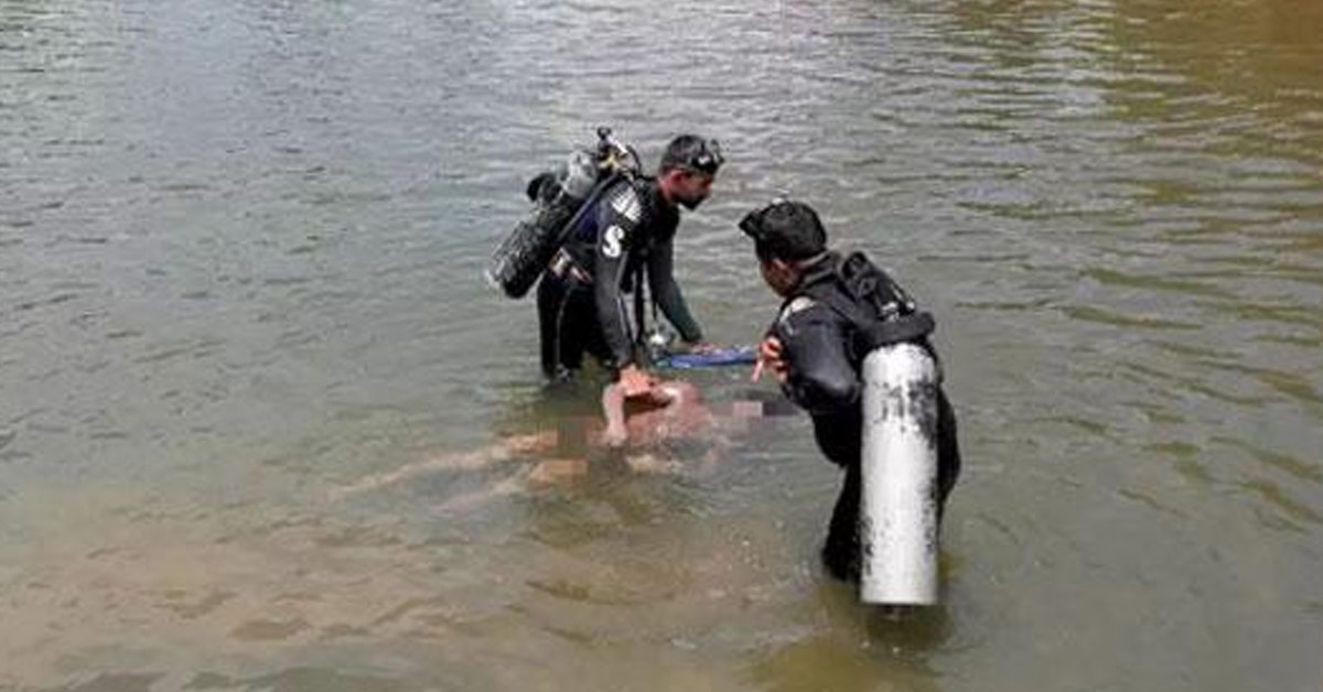 වියානා ඇළේ දිය නෑමට ගොස් අතුරුදන් වූ තරුණයාගේ සිරුර කිලෝමීටර 8ක දුරකින් ...