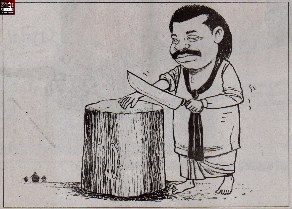 සඳූදා කාටූන් - මේ පොල් මම කඩා ගත්තෙ මගෙ පොල් වත්තෙන් - බන්දුලගේ සිංදුව ...