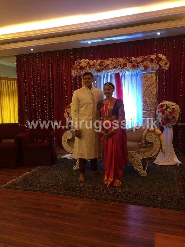 පසුගියදා යුග දිවියට පිවිසුණු රෝහිත - ටට්යානා යුවළ අද මයුරපති කෝවිලේදී ...