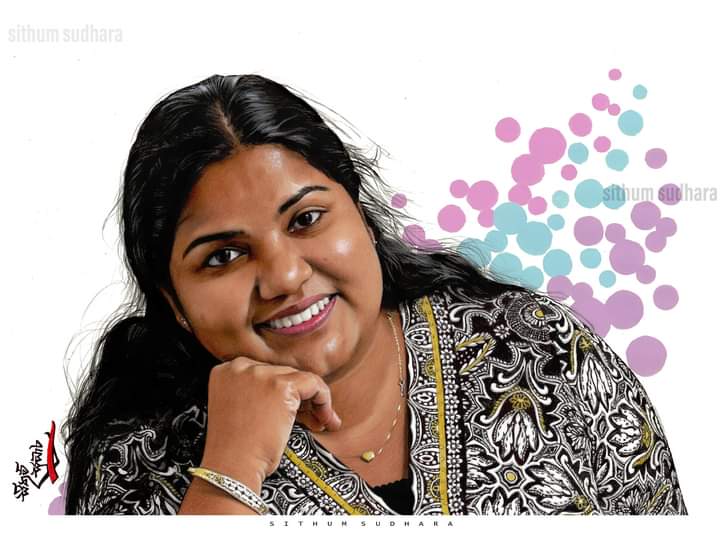 ෆොටෝ එකක්ද චිත්‍රයක්ද, අදහාගන්න බැරි චිත්‍ර අඳින, කොල්ලෙක් - Sithum ...