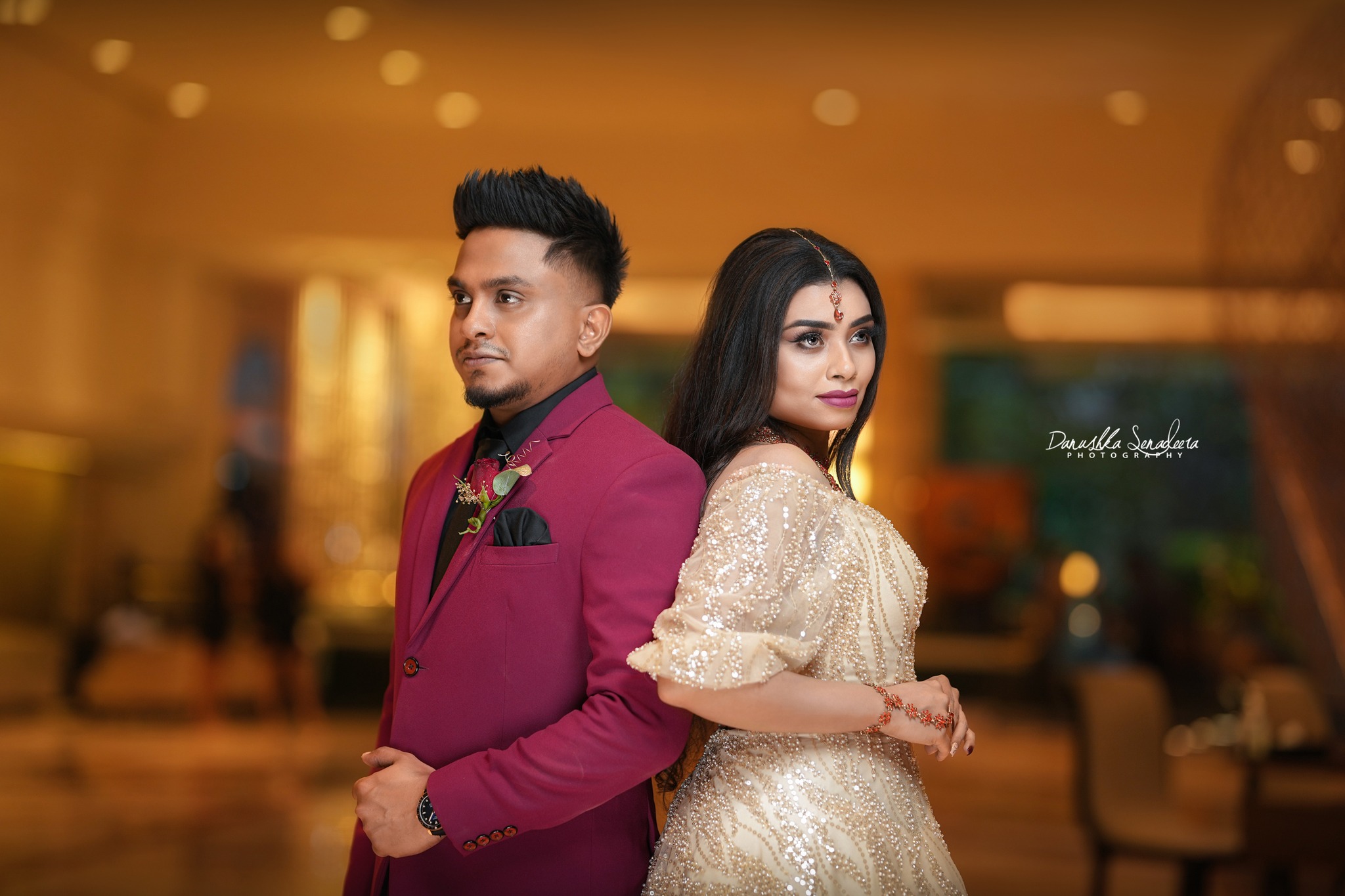 ජීවිතේ ලස්සනම දවසෙ ඒ දෙන්නා... සොඳුරු විවාහ දිවියට පිවිසි, අශාන්... කුමුදි - Photos - Ashan ...