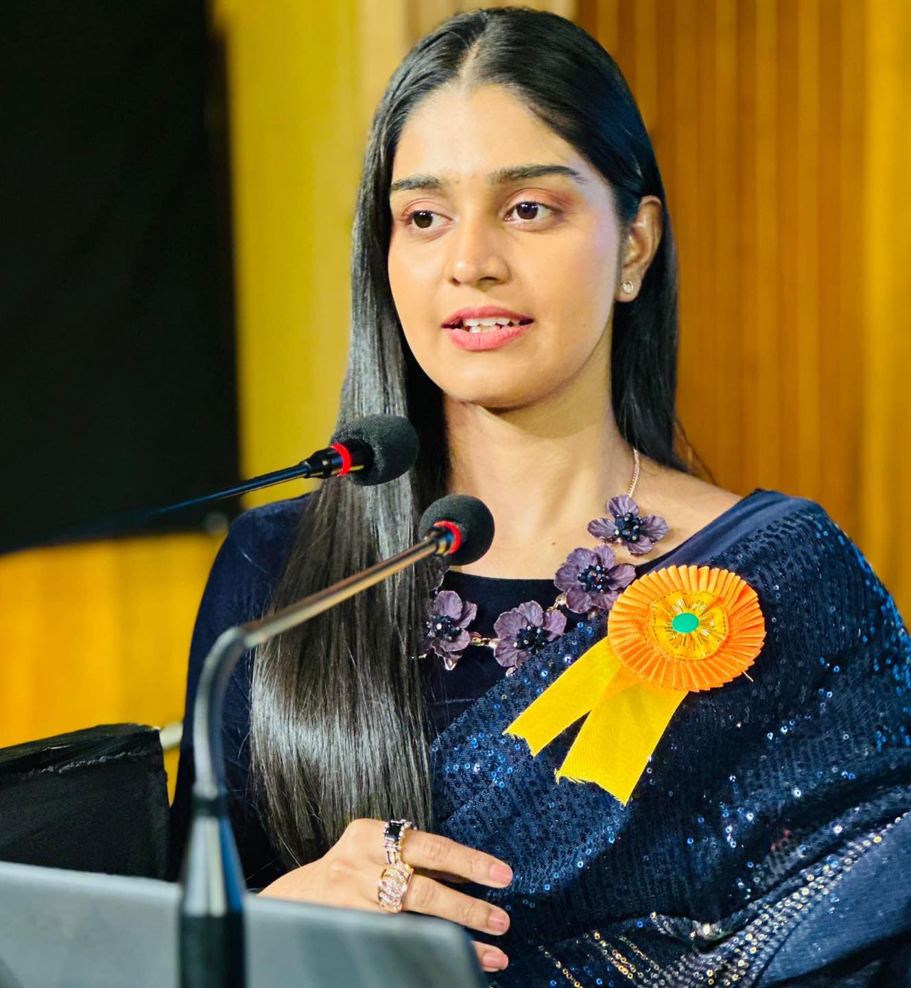 මේක ඇය ලද භාග්‍යක්... රටවල් 50ක් එක්වූ ICSE 2023 ලෝක සමුළුවට යන්න වරම් ...