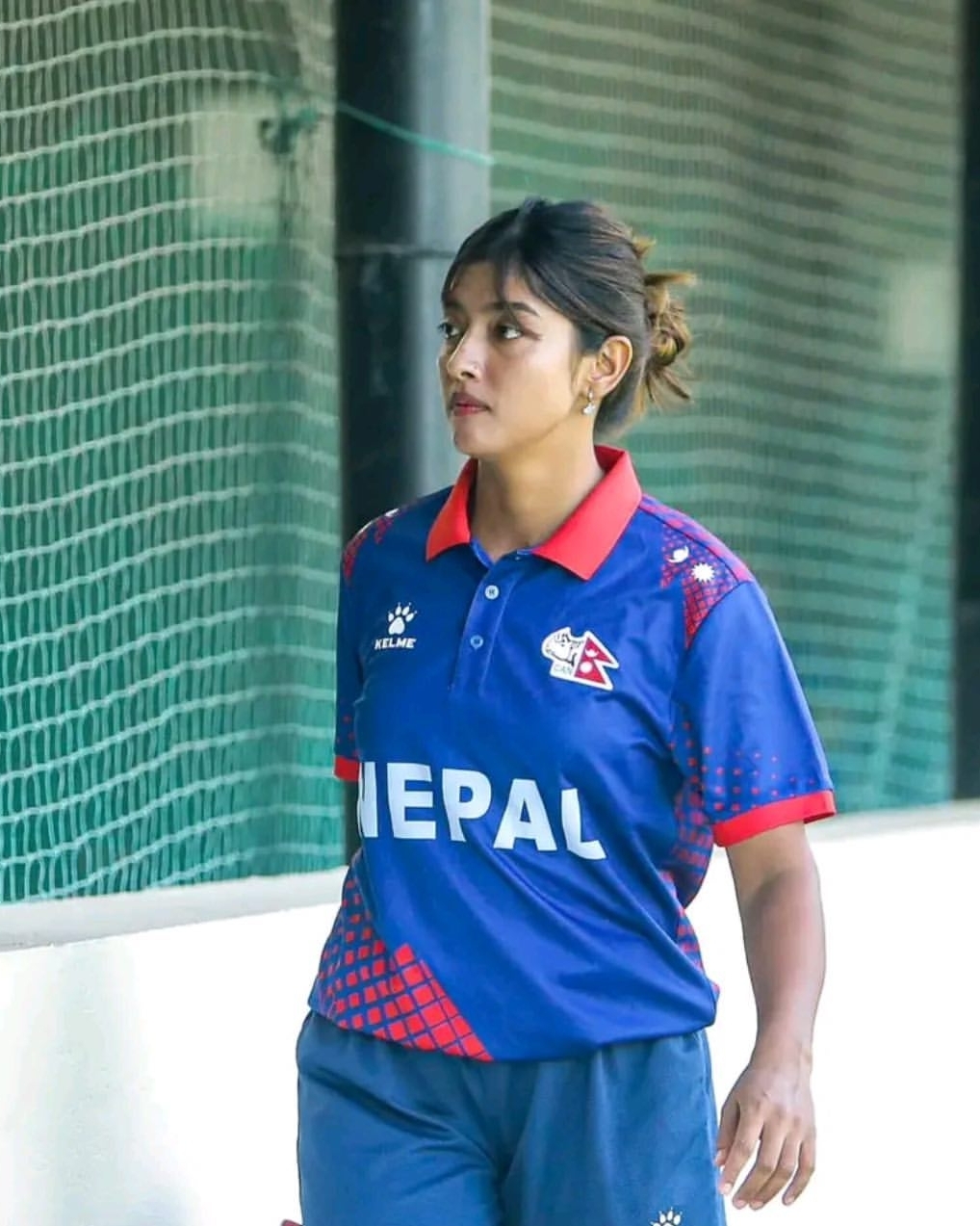 20-20 කාන්තා ආසියානු කුසලානයට අපේ රටට ආපු සුරූපී නේපාල ක්‍රීඩිකාව - Indu Barma , Nepal Cricket ...