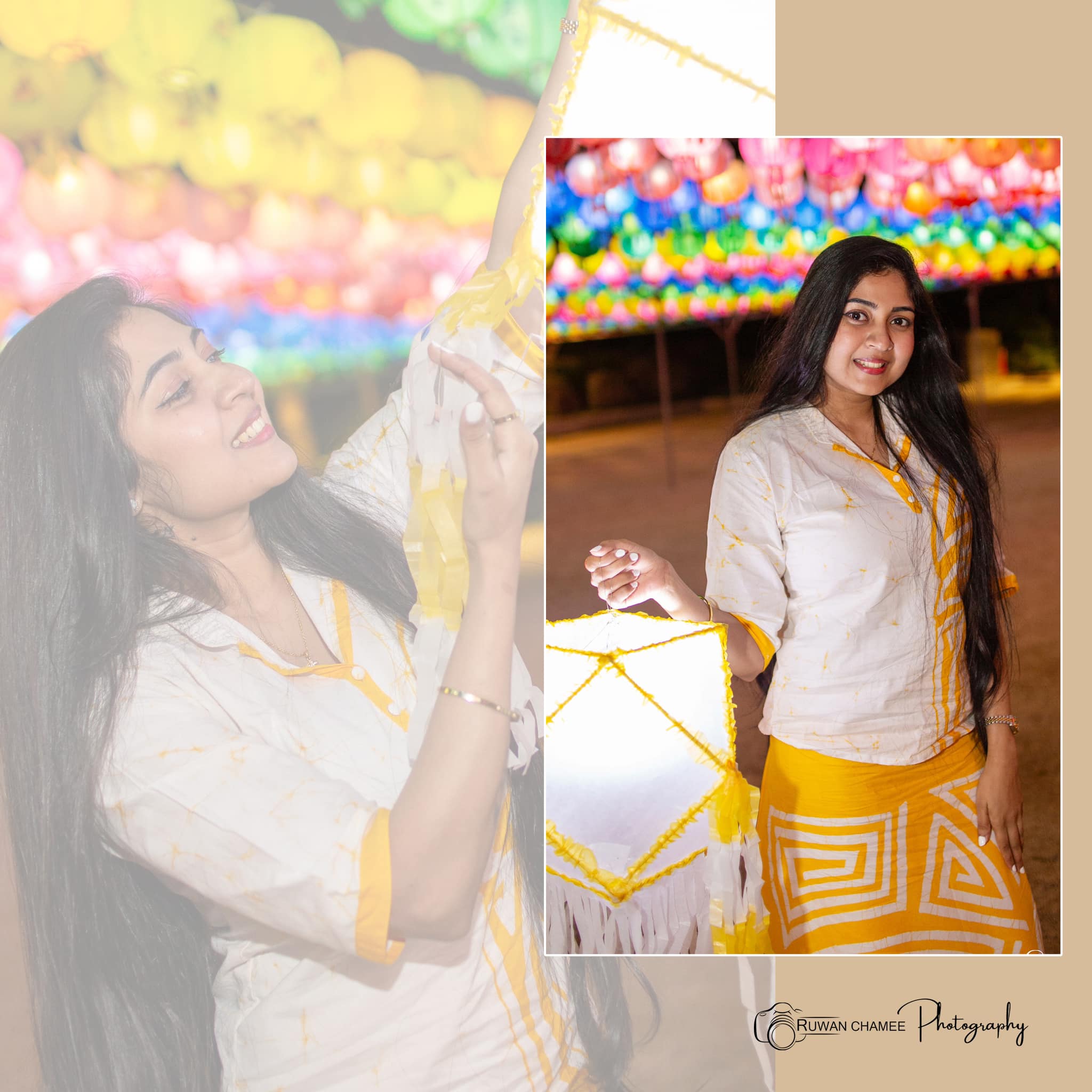 එයාලාගේ පුංචි මැණිකත් එක්ක මෙන්න ඒ දෙන්නා වෙසක් සමරලා.. - Samee And ...