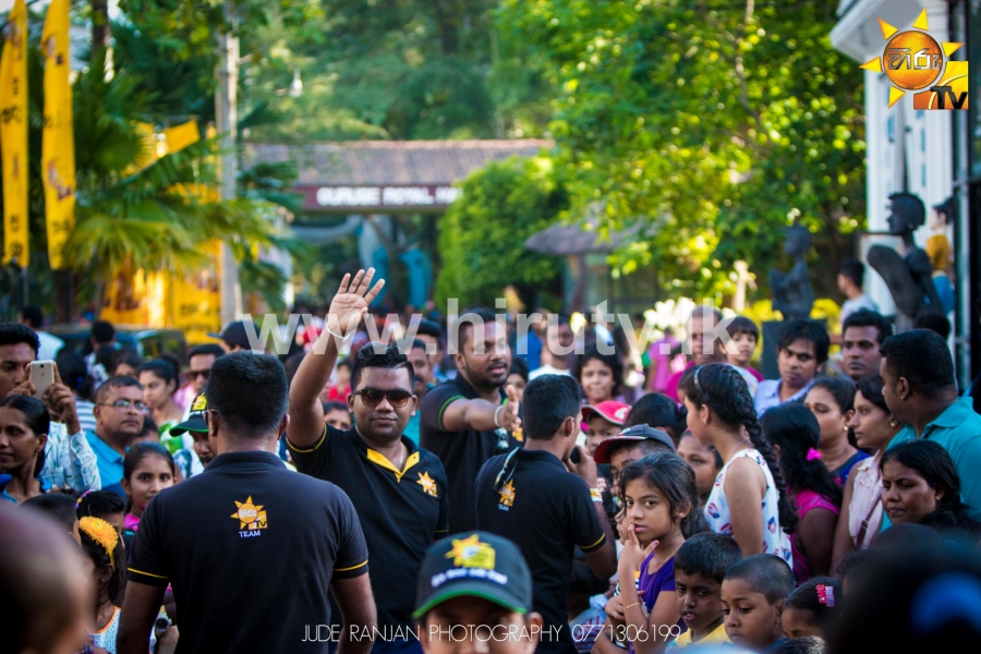 Joyful moments cherished with "Handaya" cast in Guruge Nature Park-Ja ...