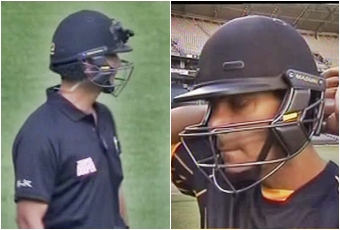 Umpire Wears Helmet for Protection in Big Bash Match - VIDEO - Umpire ...