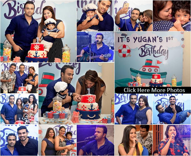 Popular artist Sanka Dineth celebrates his son Yugan’s b’day with ...