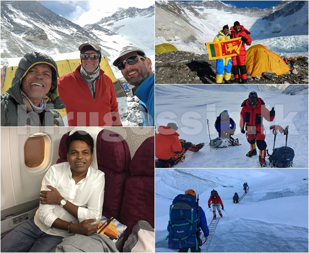 Johann Peiris becomes 2nd Sri Lanka to reach Mt. Everest summit - Video ...